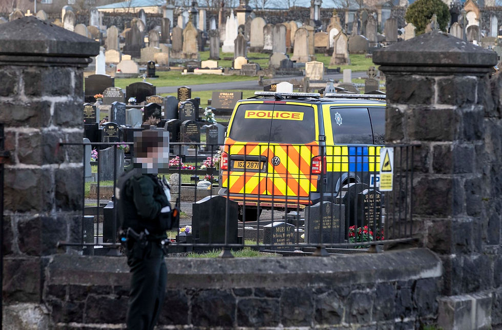 Police respond to report of ‘sudden death’ at Ballymena cemetery