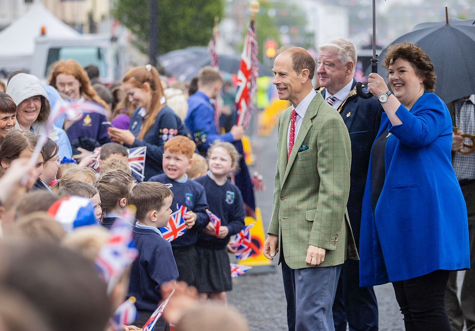 Right Royal day as Garvagh marks historic visit