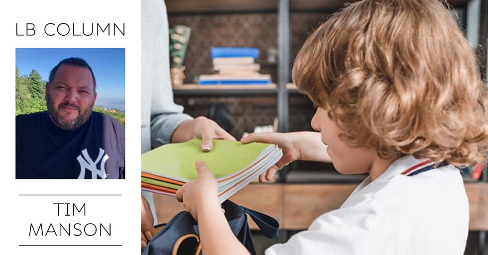 LB COLUMN | Getting back on track | Tim Manson