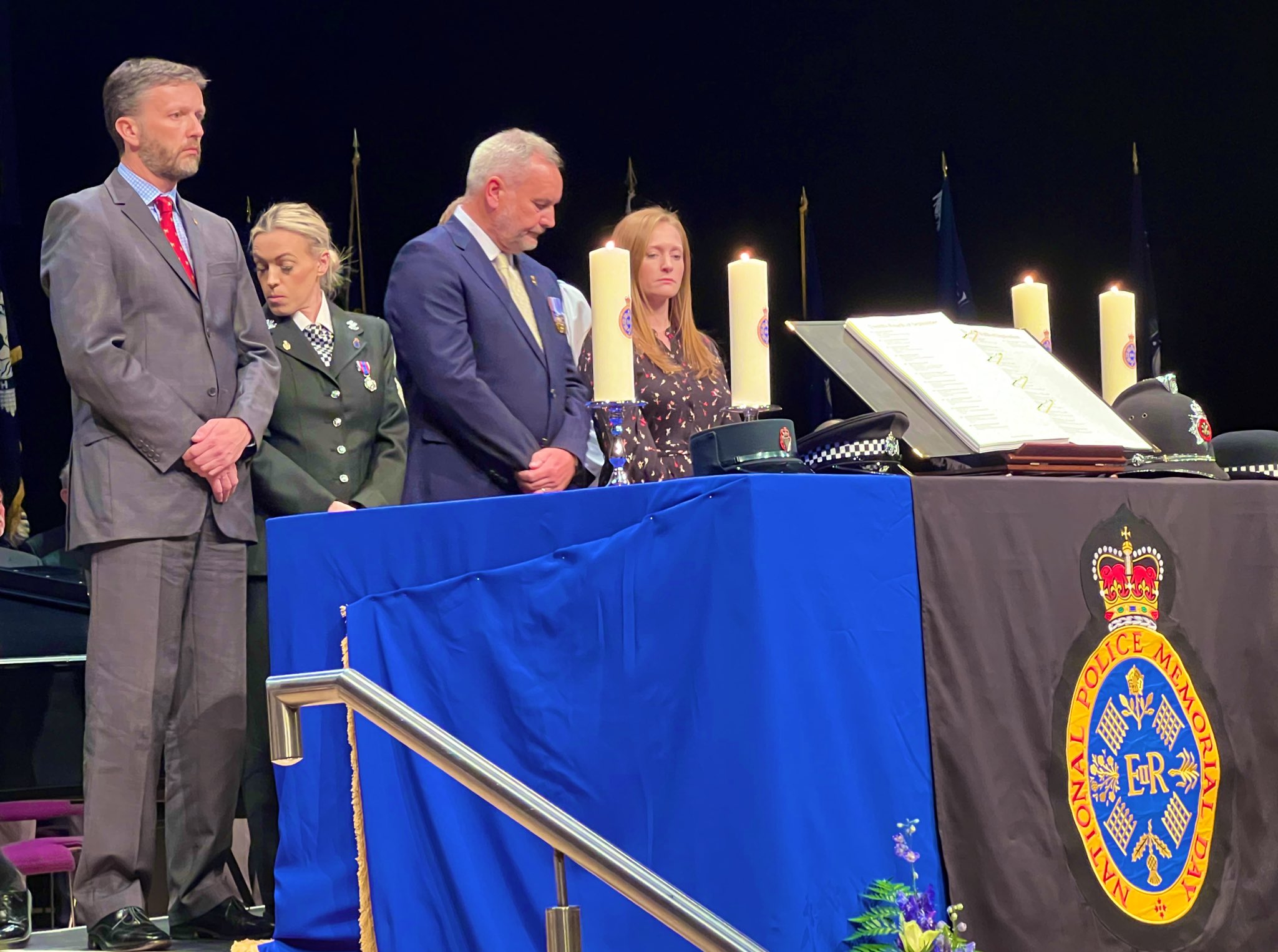 Thousands honoured at National Police Memorial Day in Belfast
