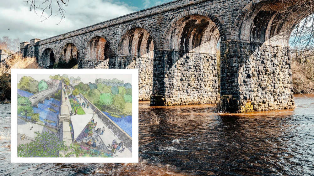 All welcome to the ‘big reveal’ of Randalstown’s new RHS viaduct ...