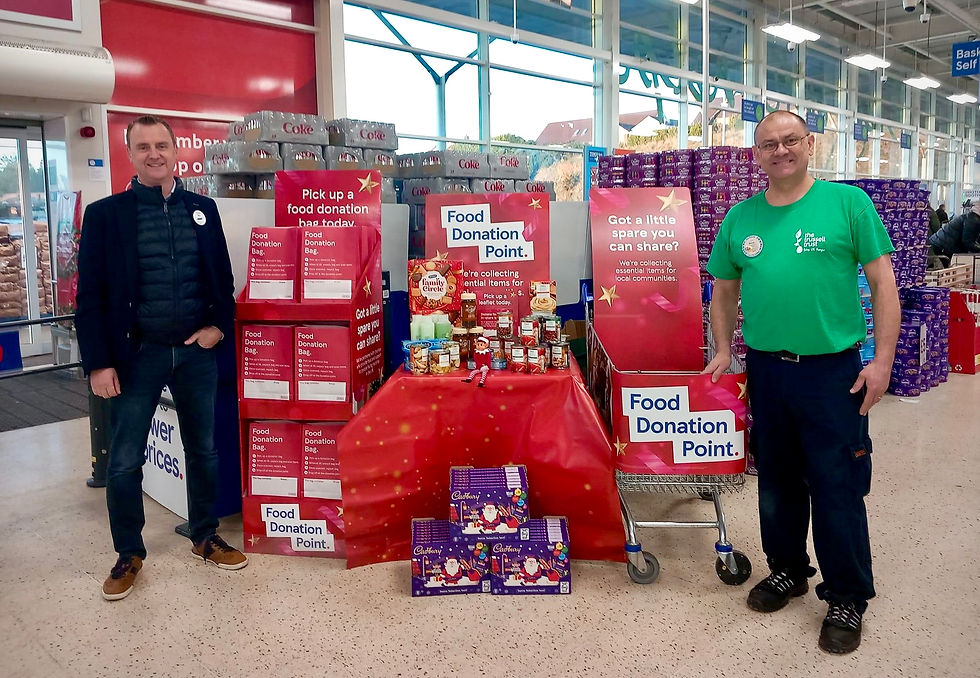 Tesco customers in Co Antrim donate over 32,000 meals to support charities
