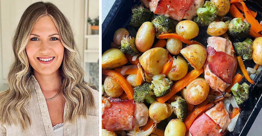 JILL BAKES | Easy One Tray Roast Chicken Dinner