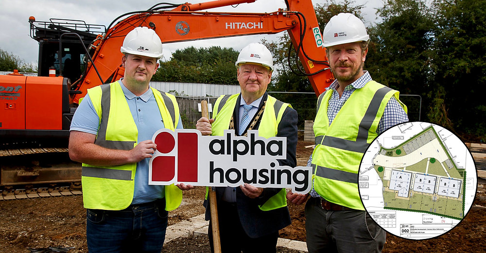Alpha Housing to build new family homes in Ballymoney