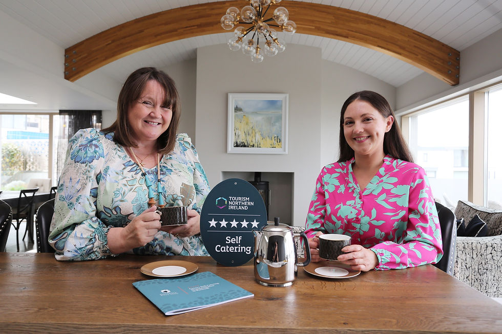 Tourism NI awards superb Portrush holiday home five stars