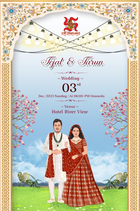 wedding template | Nimantran Digital Invitation