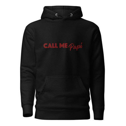 Call Me Papi Hoodie (Black) | Paradise