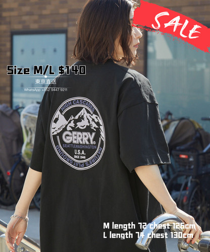 GERRY - printed logo SS tee | TOKYO STORE | 東京直送 - 日本代購