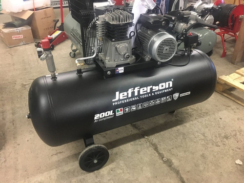 Jefferson 200 Litre 3HP Compressor 10 Bar 230V | Diffin Supplies