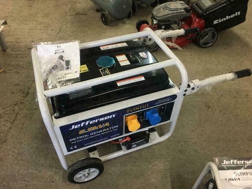 Jefferson 6.9 KVA 13HP Petrol Generator With AVR & ELECTRIC START ...