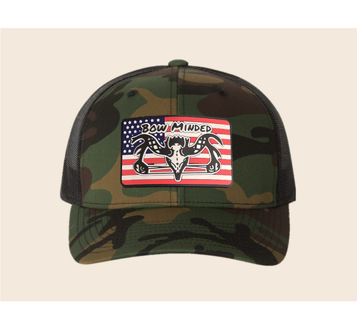 Flag Trucker Block Camo | Bow Minded