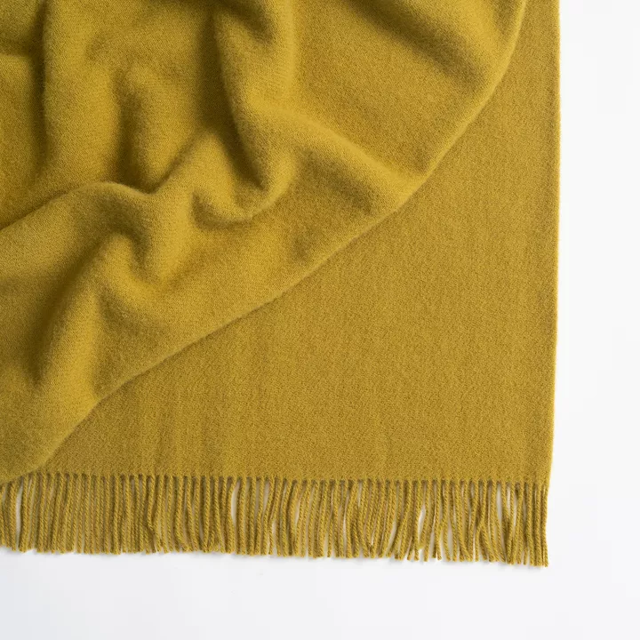 Nevis Chartreuse Throw | theupholstress-site