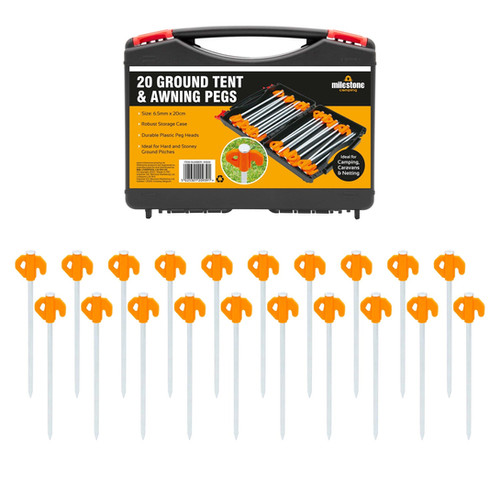 20 Ground and Awning Pegs | T.W Ryder, Birmingham