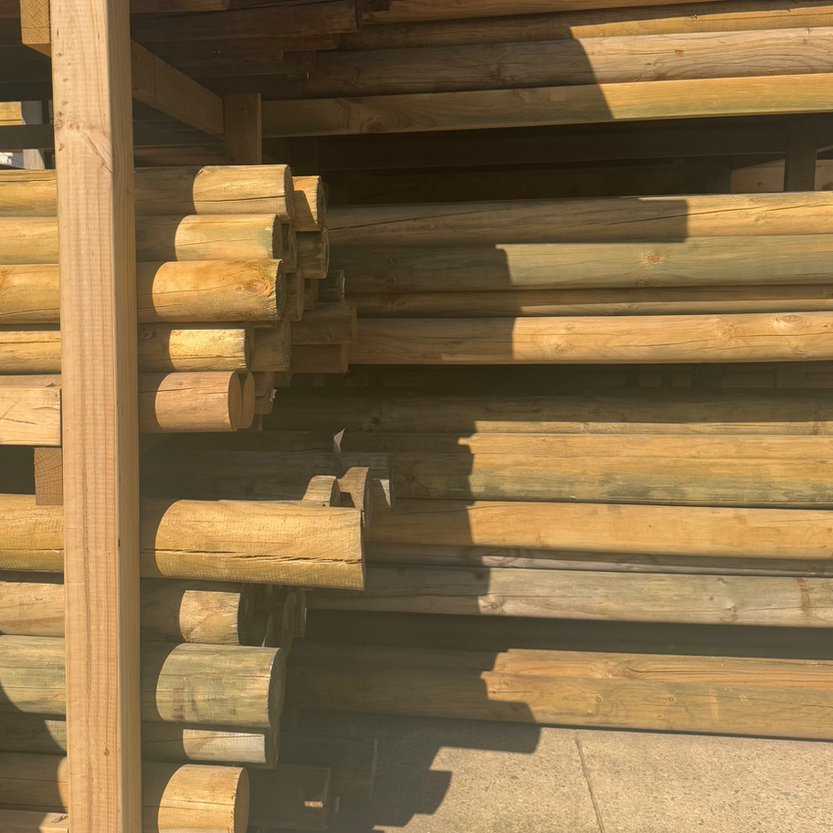 Treated Pine Rounds | LittlehamptonSawmill