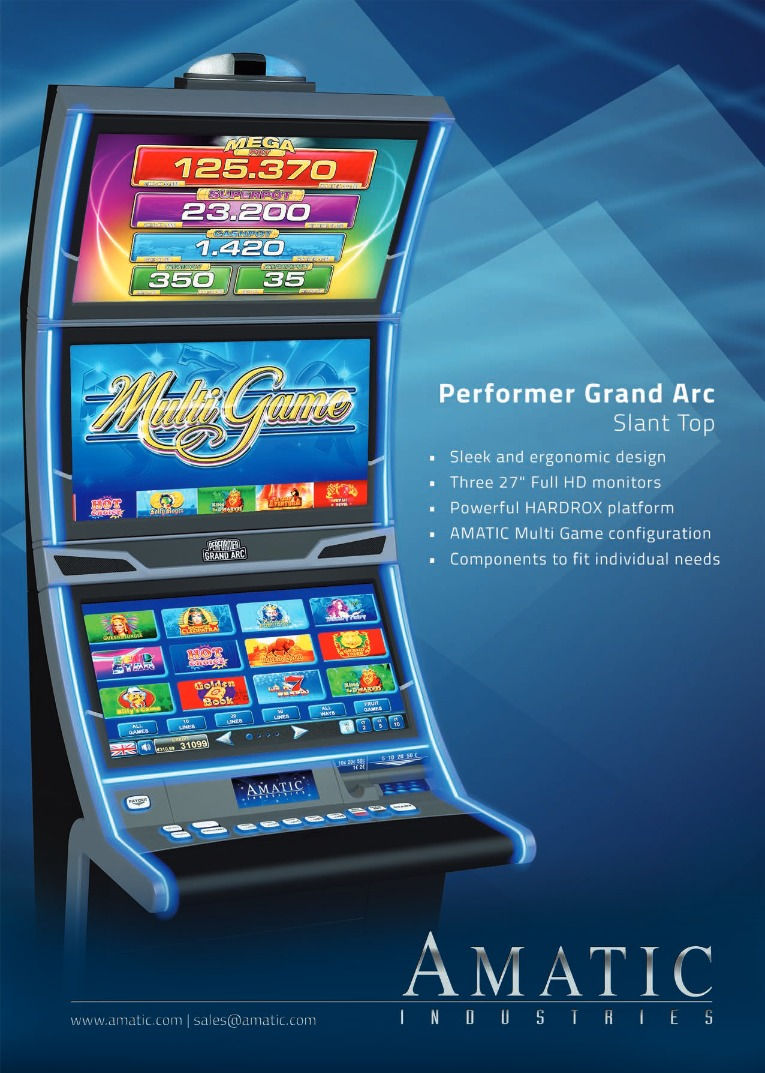 Home | Genesis Games | Gaming Machines | AMATIC INDUSTRIES