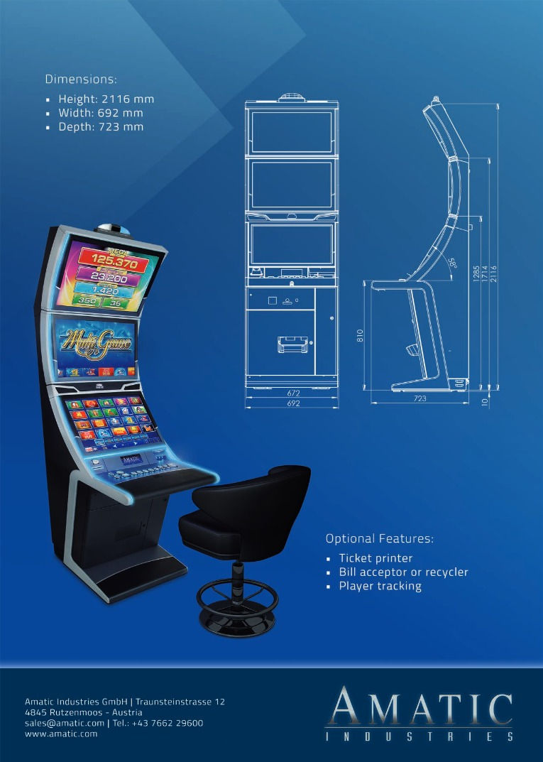 Home | Genesis Games | Gaming Machines | AMATIC INDUSTRIES