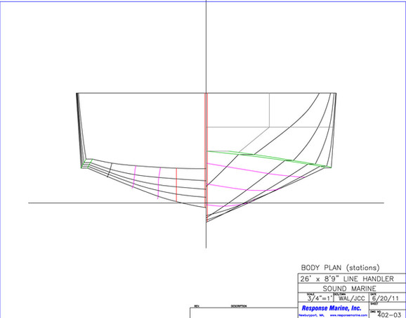 26' welded aluminum Line Handling boat design | Response Marine