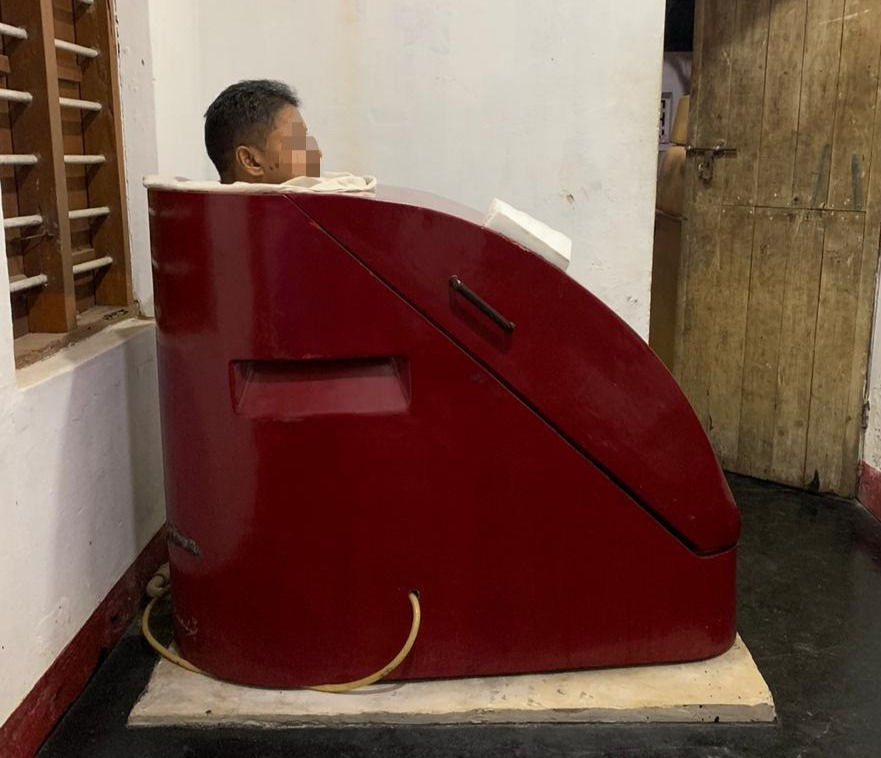 'Swedana' Ayurvedic Steam Bath Therapy