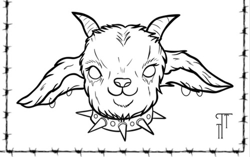 Goat Flash Tattoo Deposit by Taylor | Aftermath