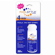 Poolstyle 4-Way Test Strip | BermudaPoolSupplies