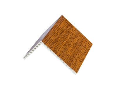 100mm x 80mm Hollow Angle Light Oak | North West and Wales | EWE Plastics
