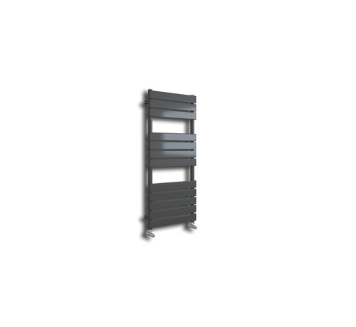 Queenstown Grey Designer Towel Radiator - 1200*450mm | Qualitybathrooms