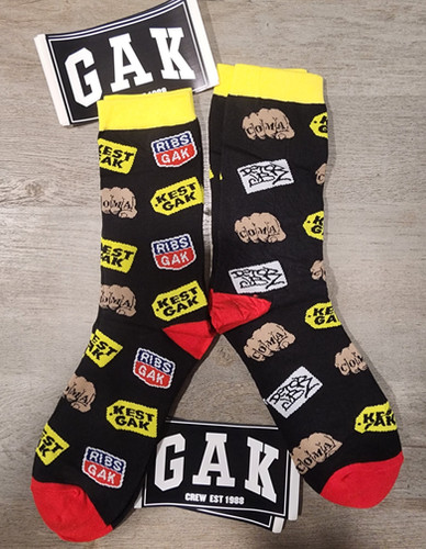 5 BORO STICKER TOUR SOCKS | hardwareclothing