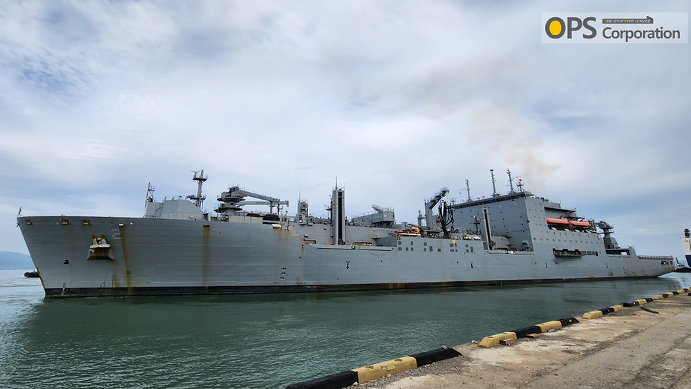 USNS SACAGAWEA(T-AKE 2) VISIT IN MOKPO, KOREA