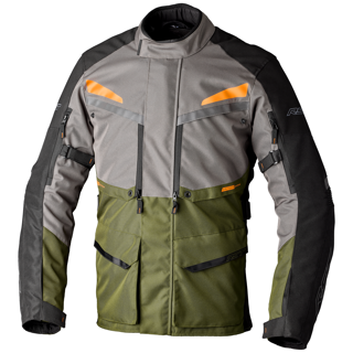 RST Maverick Evo CE Textile Jacket - Khaki/Grey | My Moto Leeds