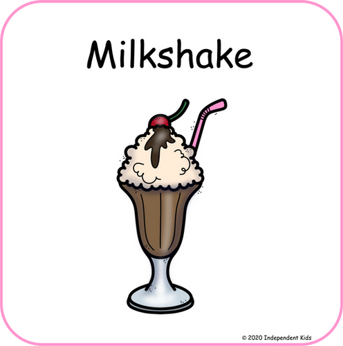 Milkshake Recipe Book | independentkids