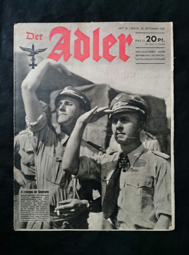 Der Adler Issue 20 September 1943 | PKZ militaria