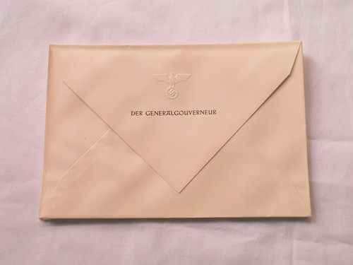 Hans Frank office envelope | PKZ militaria