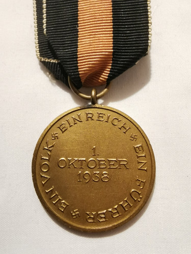 1 October 1938 Commemorative Medal | PKZ militaria