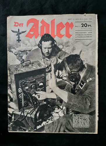 Adler magazine issue 12 June 1944 | PKZ militaria
