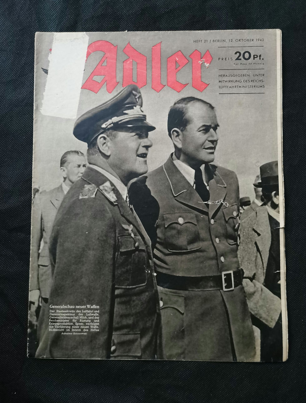 Adler magazine issue 21 October 1942 | PKZ militaria