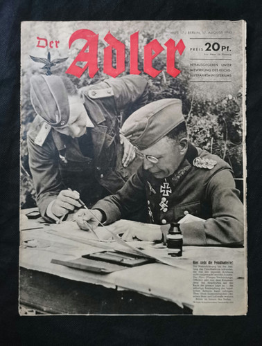 Der Adler magazine issue 17 August 1943 | PKZ militaria