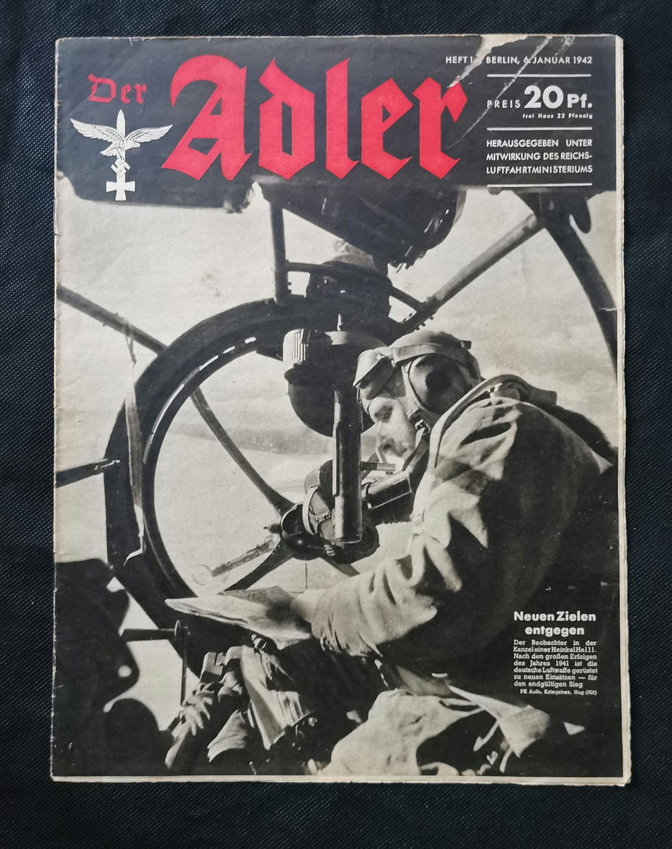 Der Adler magazine issue 1 January 1942 | PKZ militaria