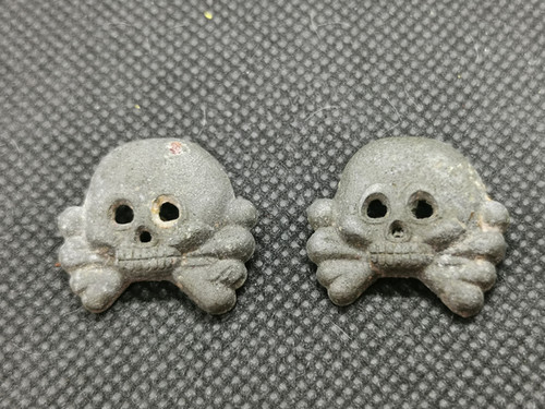 Tank collar tabs skulls # 1 | PKZ militaria