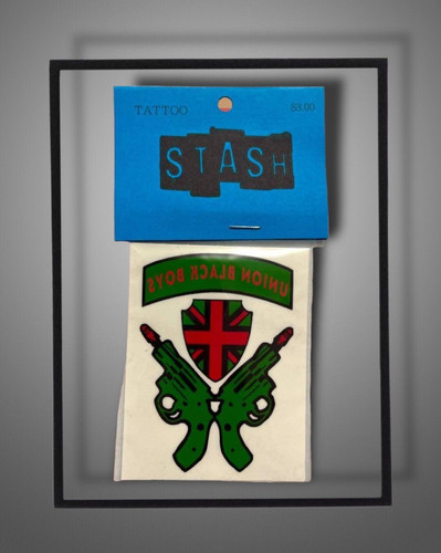 $TASH: The Union Black Boys Temporary Tattoo | Pantoja Press