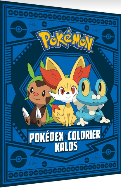 POKÉMON - COLOUR YOUR POKÉDEX : KALOS