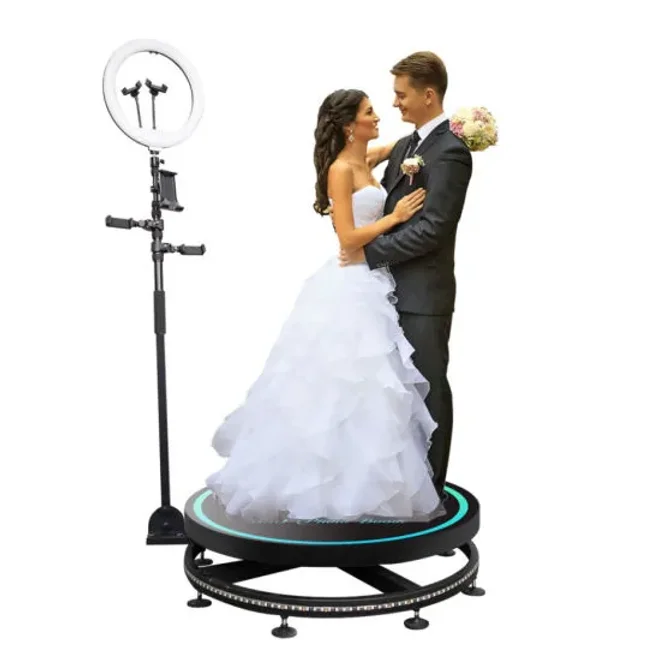 Make Every Event Unforgettable with Revolving Photo Booth Rental from ...