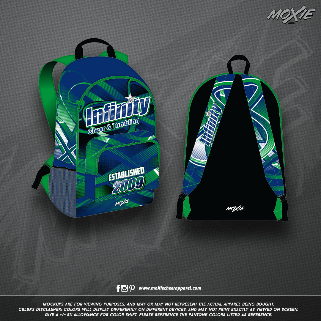 Custom Cheer Bags | Cheer Backpacks - Prodigy Cheer Apparel