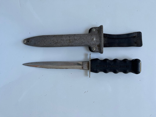Heinke underwater Stilleto Swimming Knife | Diving Antiques