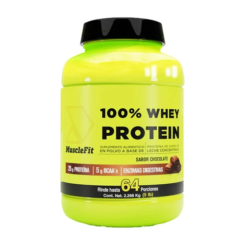 100% WHEY Protein - Proteina Baja en Carbs 5 Libras | MuscleBaby Monterrey
