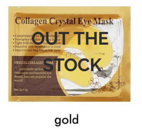 Gold Collagen Crystal Eye Mask | Mindfully Nutrition INC