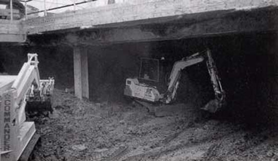 Top/Down Excavations with Slabs