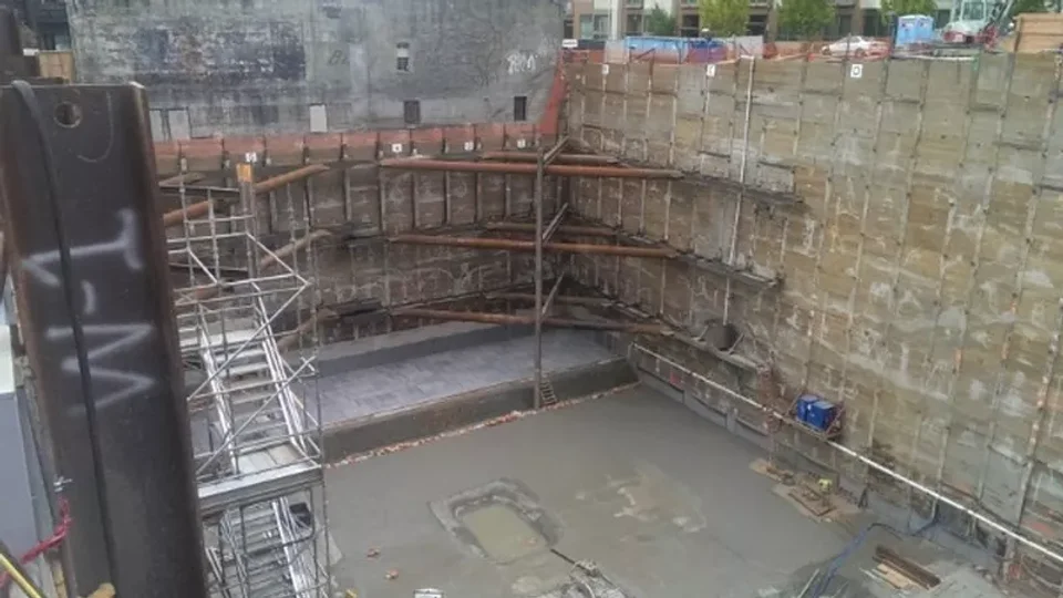 Soldier Pile & Lagging Walls in Deep Excavations