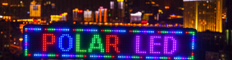 POLAR LED light | led sign