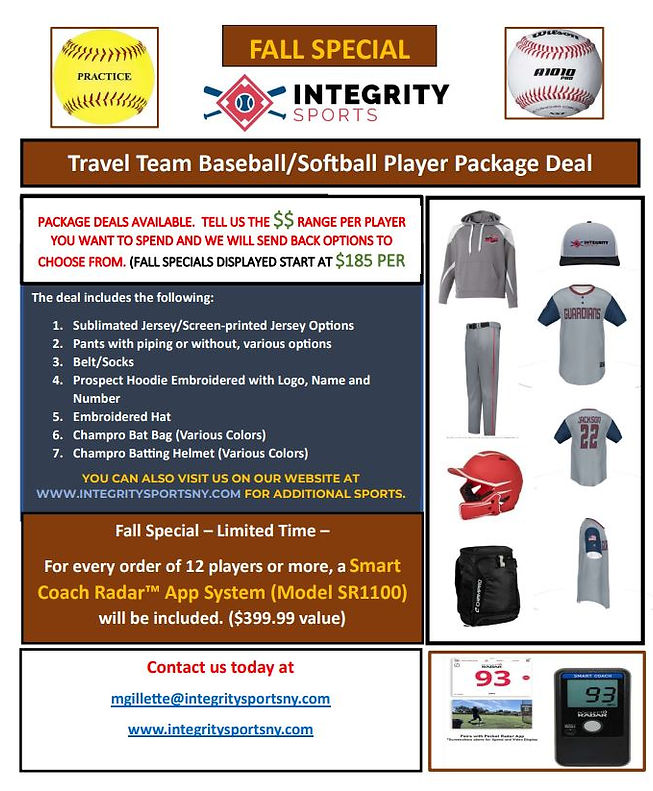 Integrity Sports Merchandise | team apparel