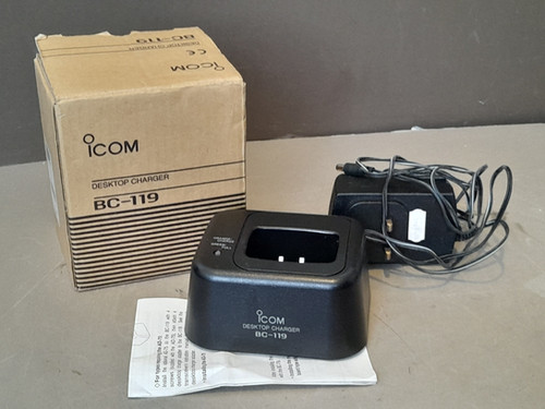ICOM BC-119 DESKTOP CHARGER | Lindars Radio